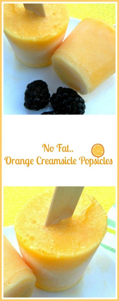Orange Creamsicle Popsicles - Pam's Daily Dish