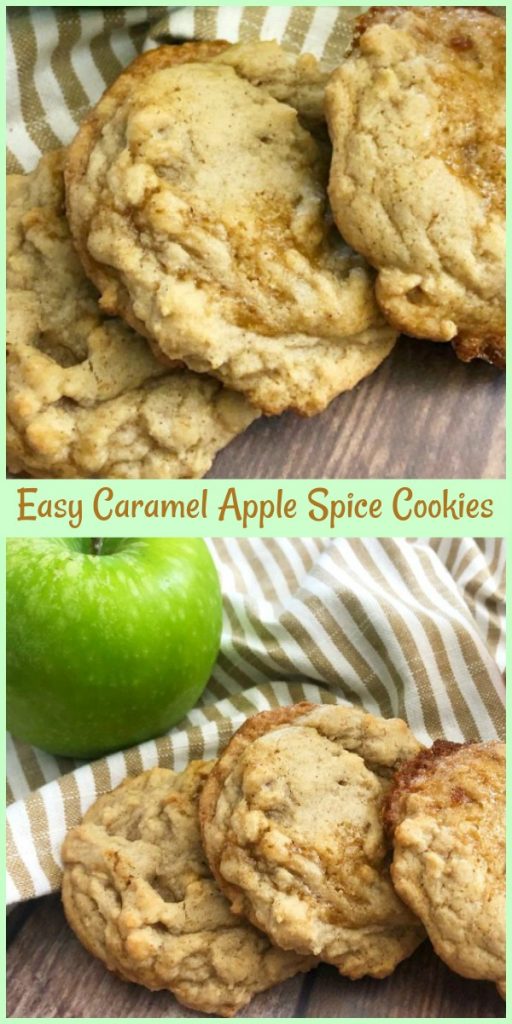 Easy Caramel Apple Spice Cookies - Pam's Daily Dish