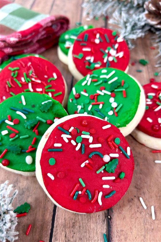 Copycat Lofthouse Christmas Cookies - Pam's Daily Dish