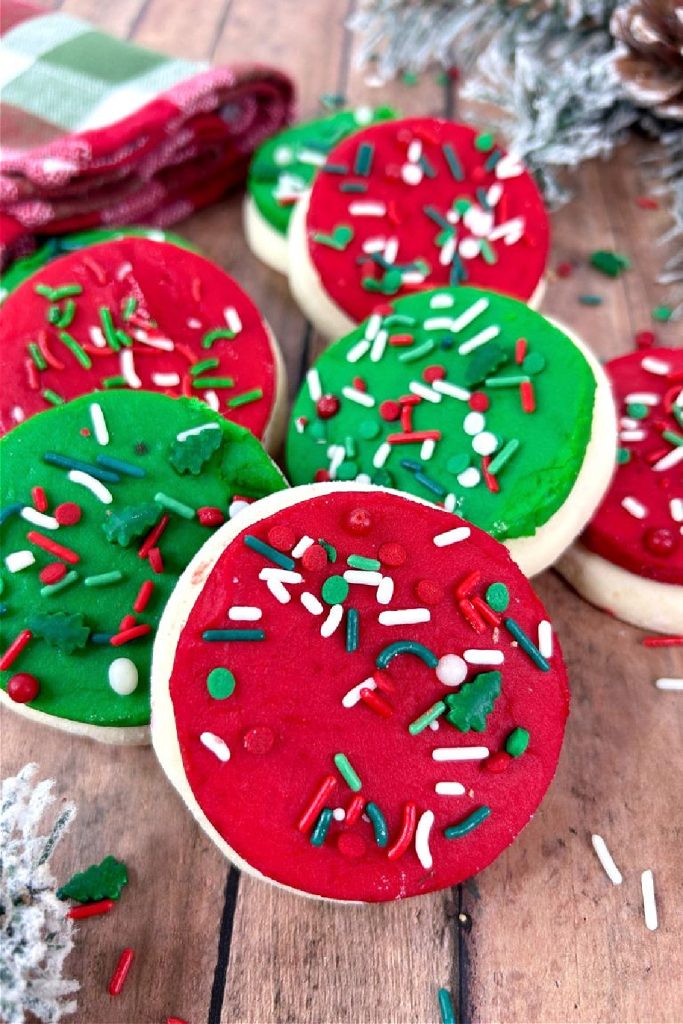 Copycat Lofthouse Christmas Cookies - Pam's Daily Dish