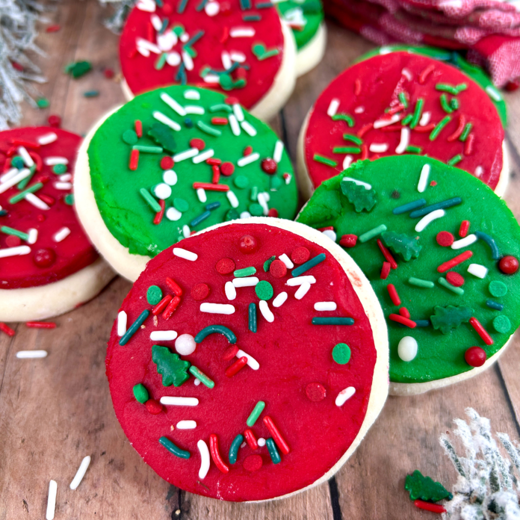 Copycat Lofthouse Christmas Cookies - Pam's Daily Dish