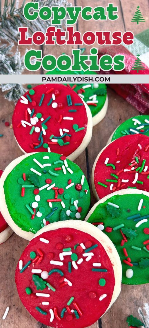 Copycat Lofthouse Christmas Cookies - Pam's Daily Dish