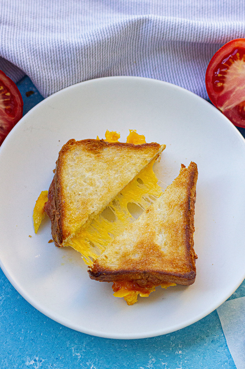 Air Fryer Grilled Cheese Sandwich - New York Times Copycat - Pam's ...