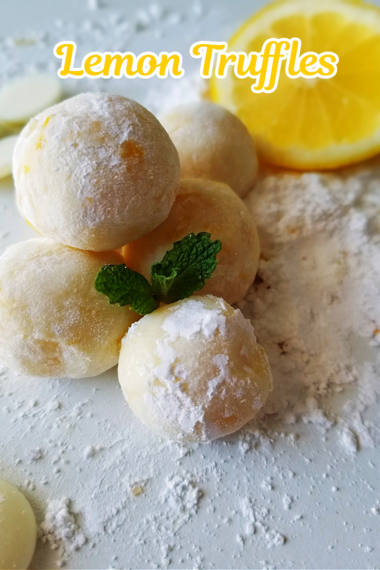 Lemon Truffles - Pam's Daily Dish