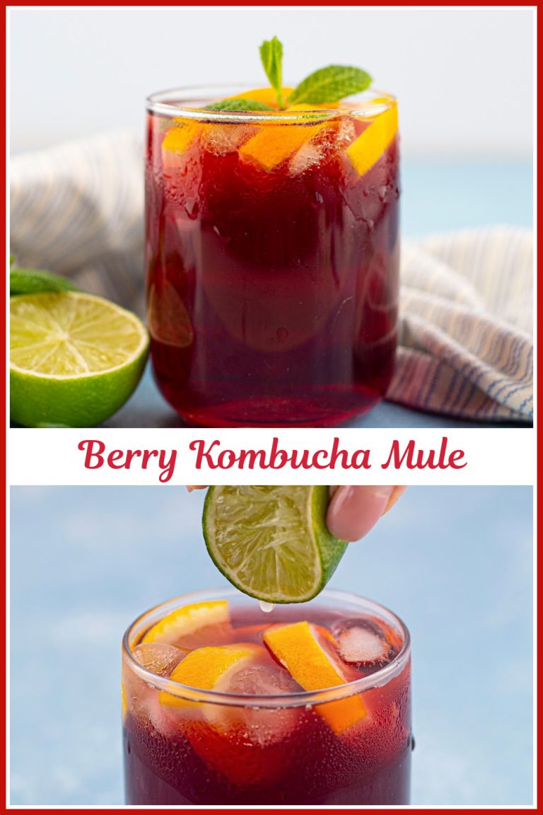 Berry Kombucha Mule - Pam's Daily Dish