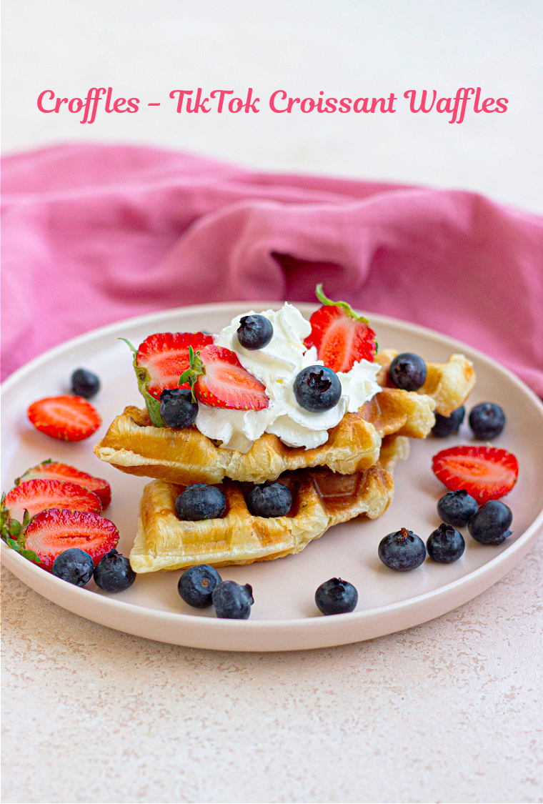 Croffles - TikTok Croissant Waffles - Pam's Daily Dish