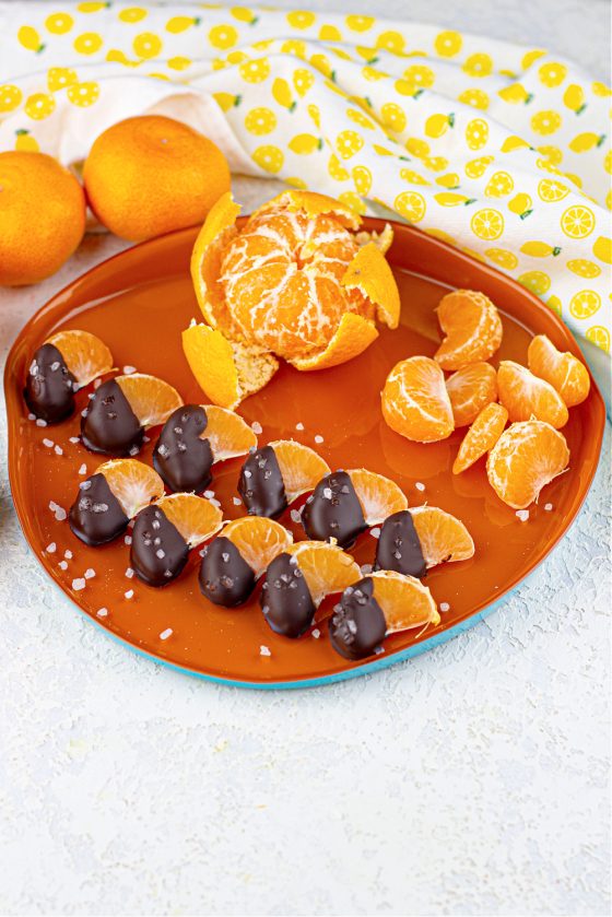 Chocolate Dipped Mandarin Oranges - Pam's Daily Dish