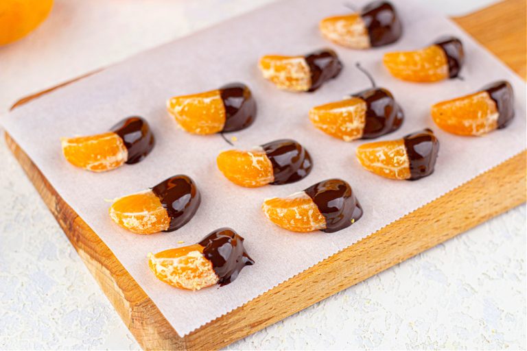 Chocolate Dipped Mandarin Oranges - Pam's Daily Dish