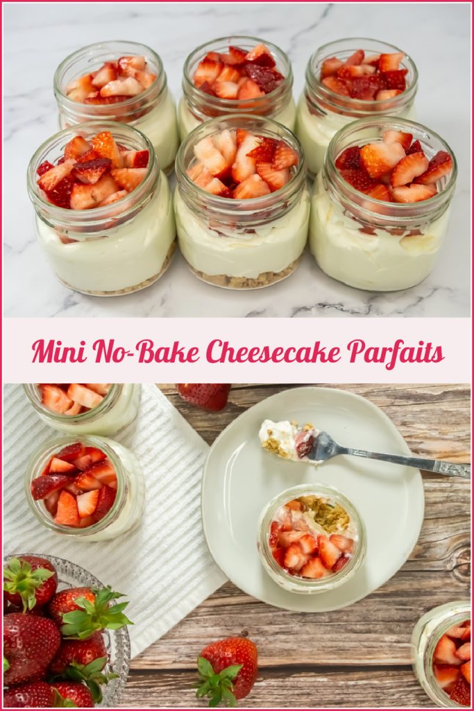 Mini No-Bake Cheesecake Parfaits - Pam's Daily Dish