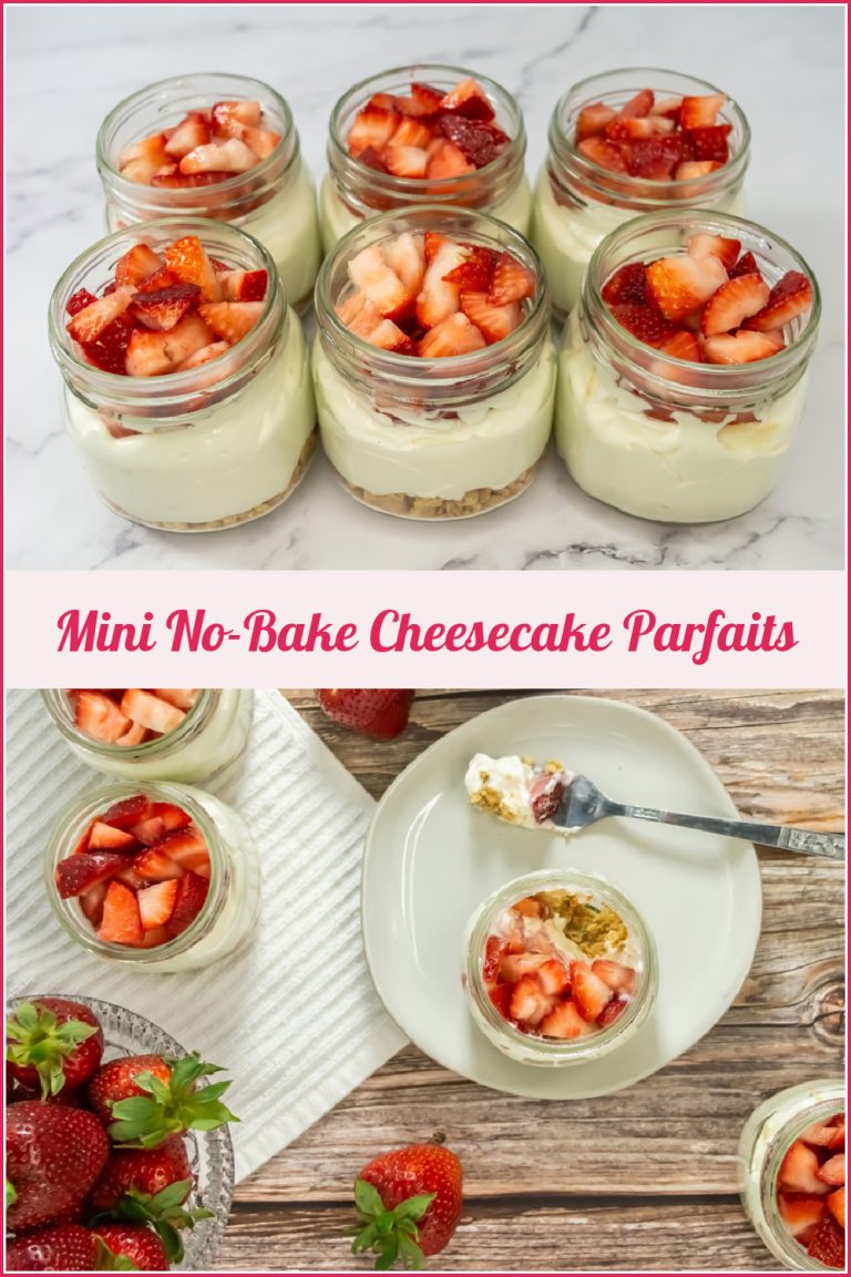 Mini No-Bake Cheesecake Parfaits - Pam's Daily Dish