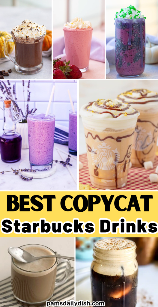 15 Best Copycat Starbucks Drinks - Pam's Daily Dish