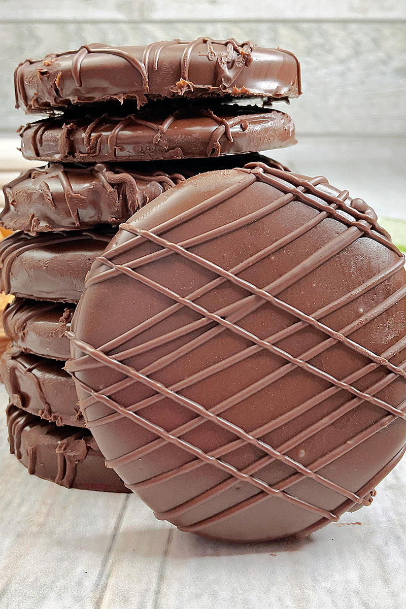 Homemade Thin Mint Cookies - Pam's Daily Dish