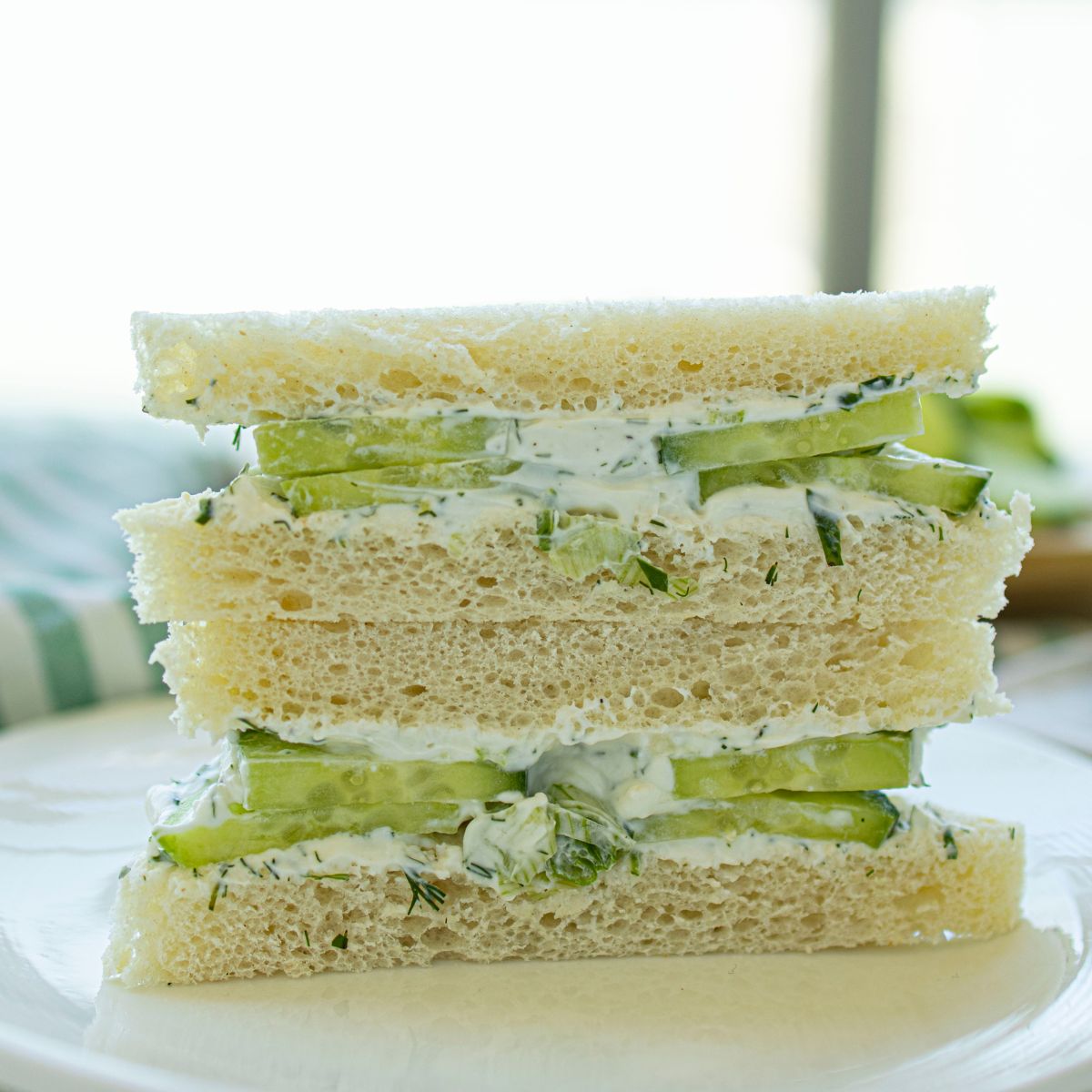Cucumber and Dill Sandwiches - Pam's Daily Dish