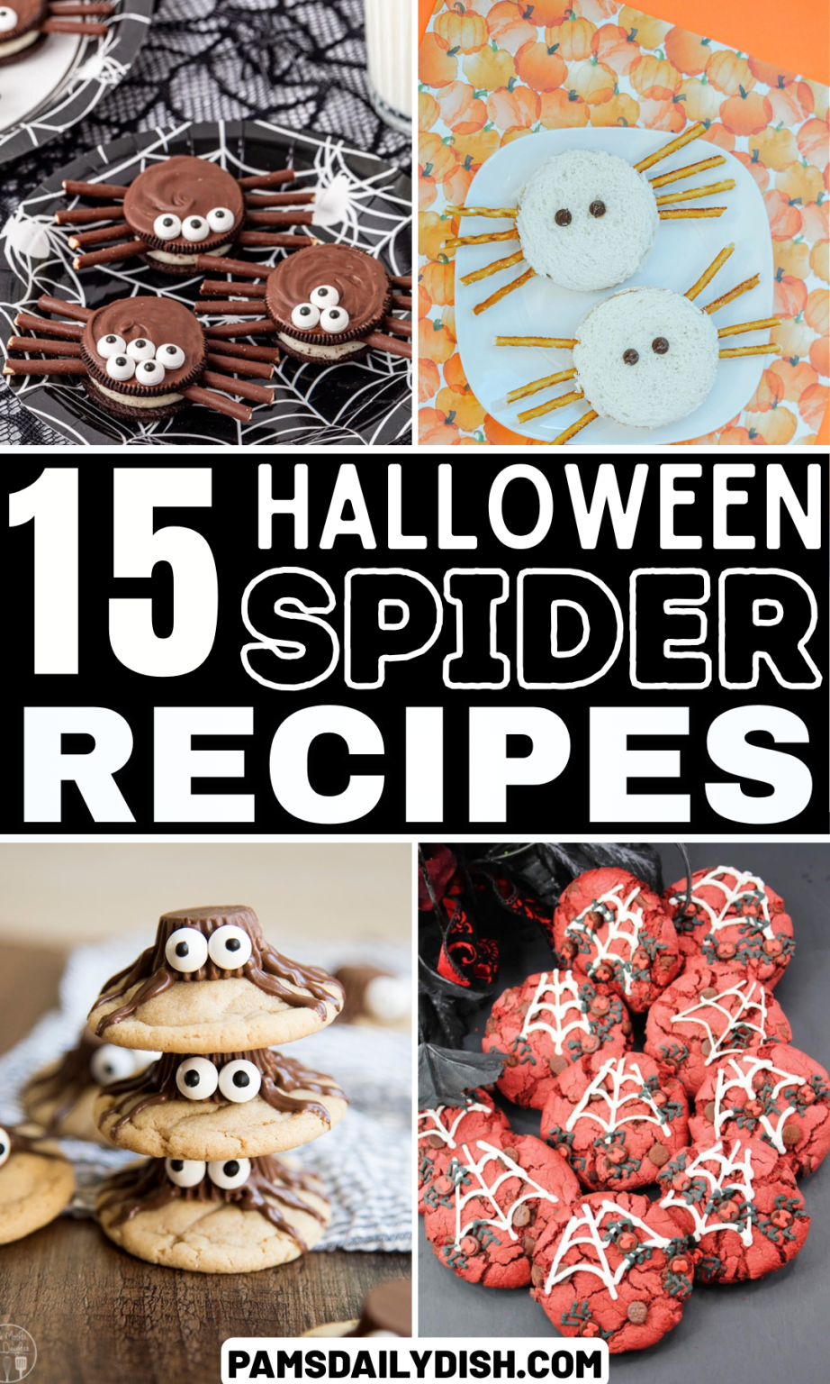 15 Fun Halloween Spider Treats That Kids Will Love - Pam's Daily Dish