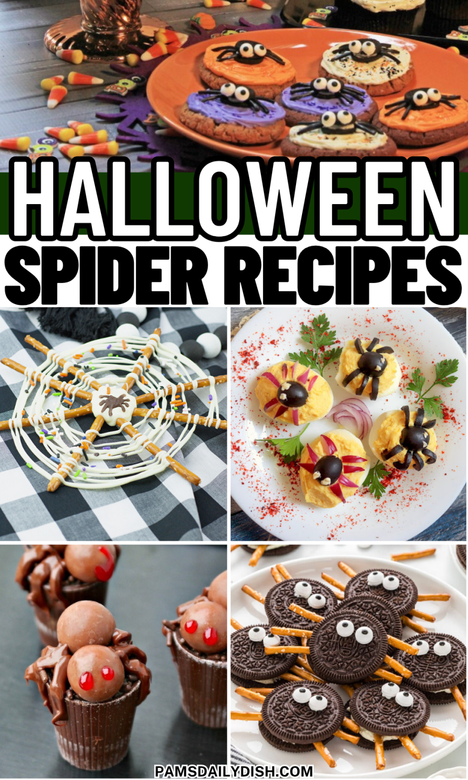 15 Fun Halloween Spider Treats That Kids Will Love - Pam's Daily Dish