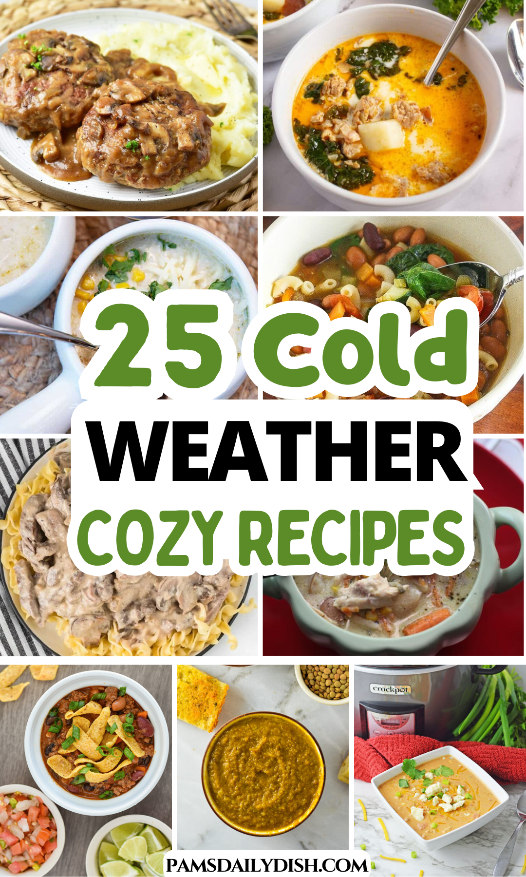 Cold Weather Cozy Recipes - Pam's Daily Dish
